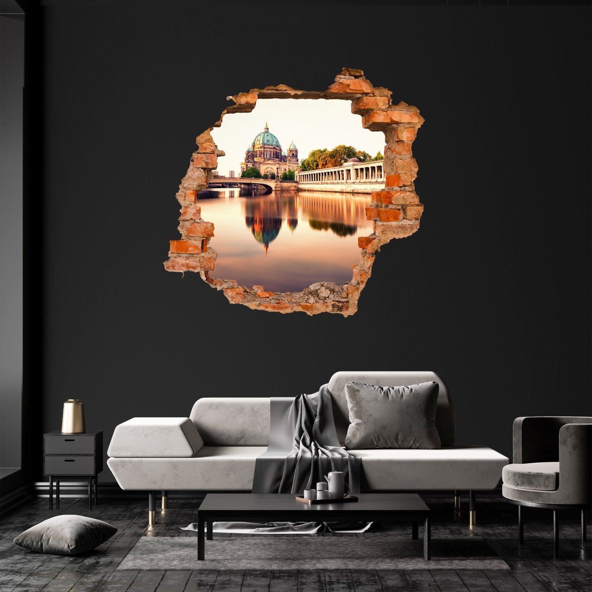 3D-Wandtattoo Spree & Berliner Dom, Berlin, Hauptstadt entdecken ...